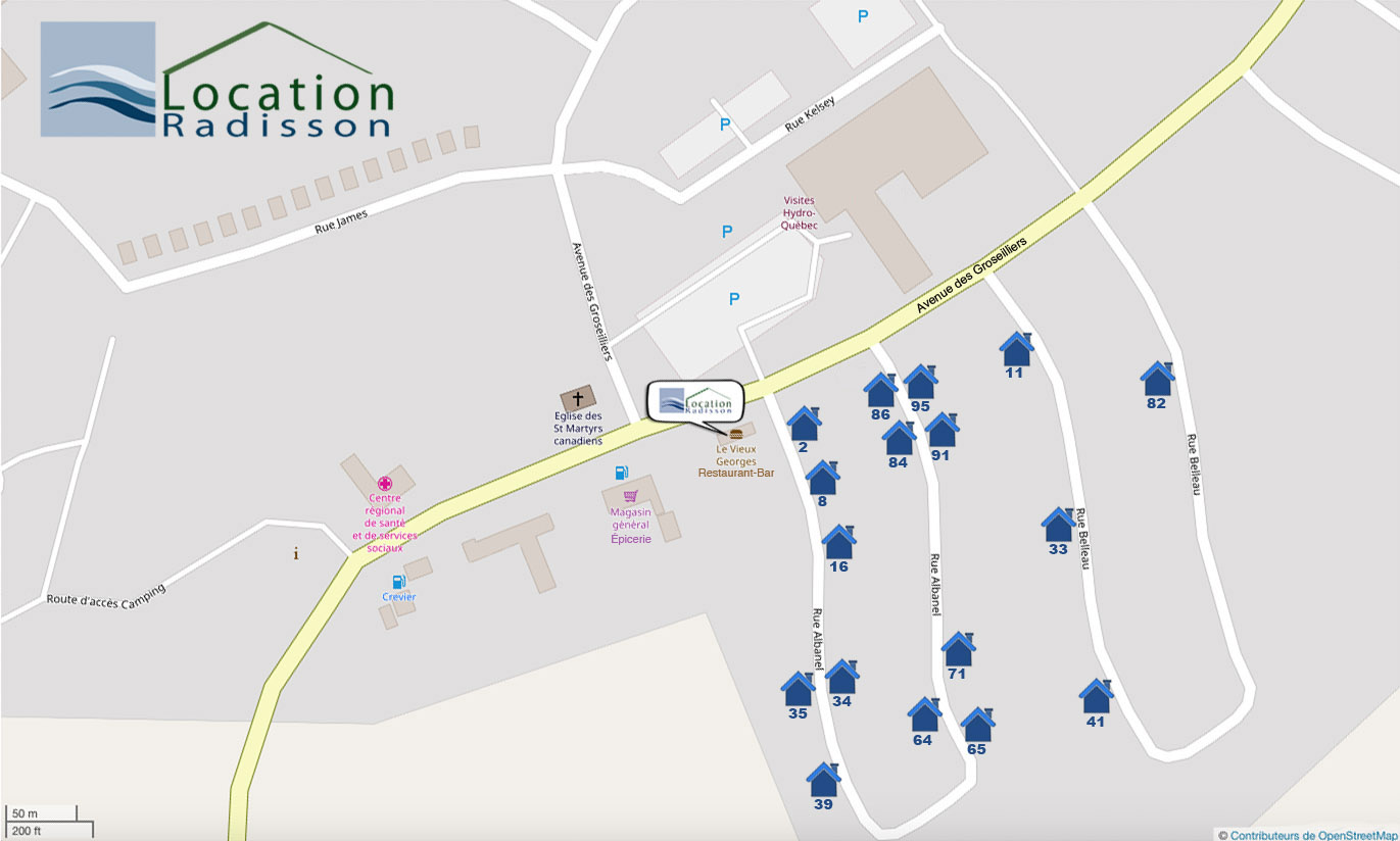 Location Radissson ~ Hébergements pour travailleurs et touristes à ...